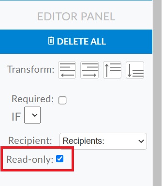 Lock a Tag and Make it Read Only - Signority | Secure eSignature Solutions