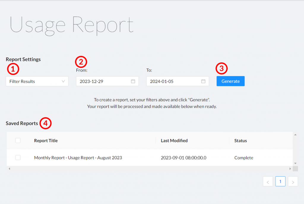 Usage Report - Signority | Secure eSignature Solutions