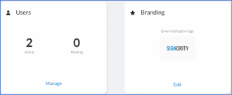 Team Admin Dashboards - Signority | Secure eSignature Solutions