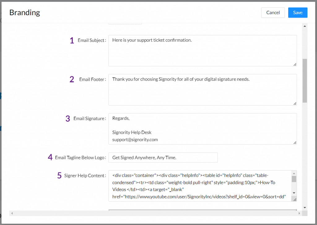 Branding Overview - Signority | Secure eSignature Solutions