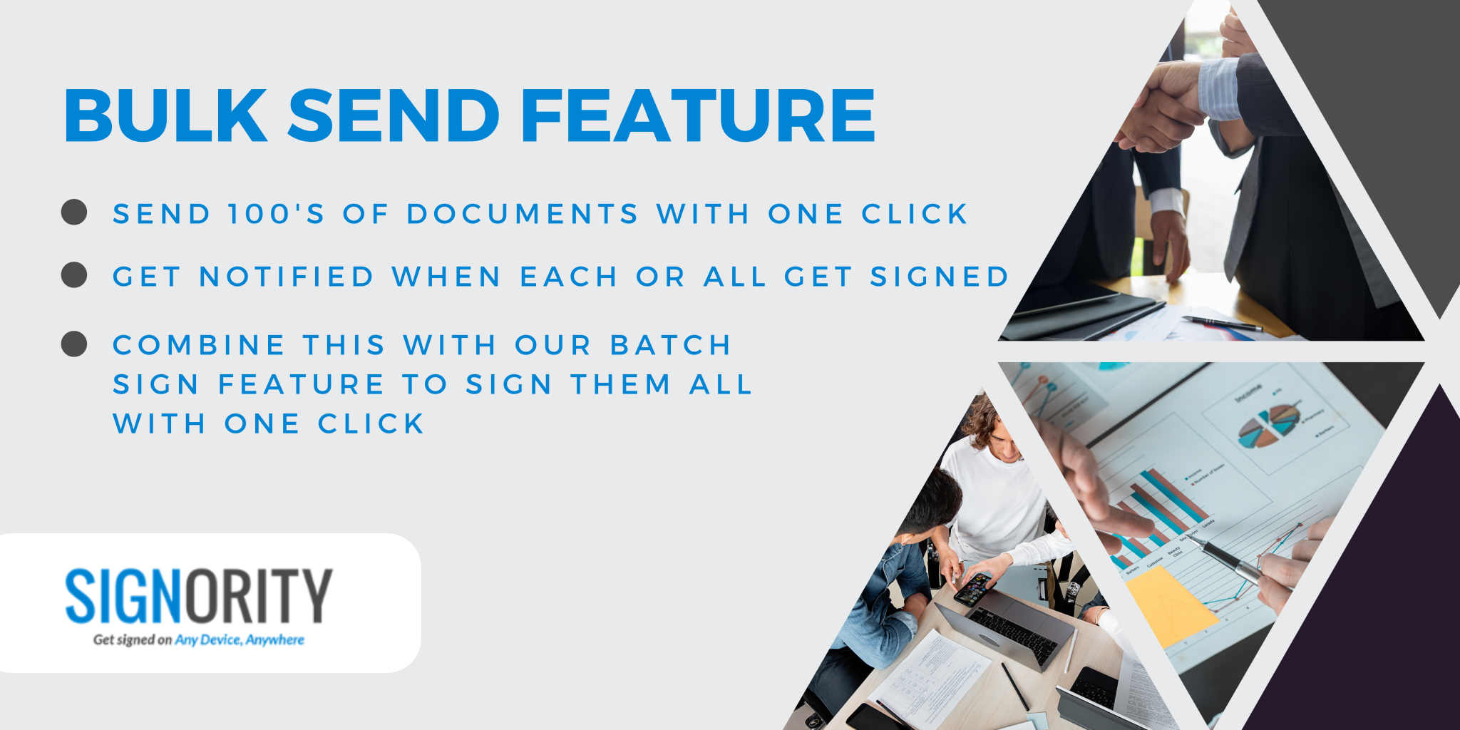 How to send 500 documents to be signed in one fell swoop: Bulk Send ...
