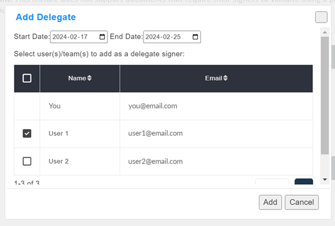 Delegating Your Signing Authority to Another Person From Your Team ...