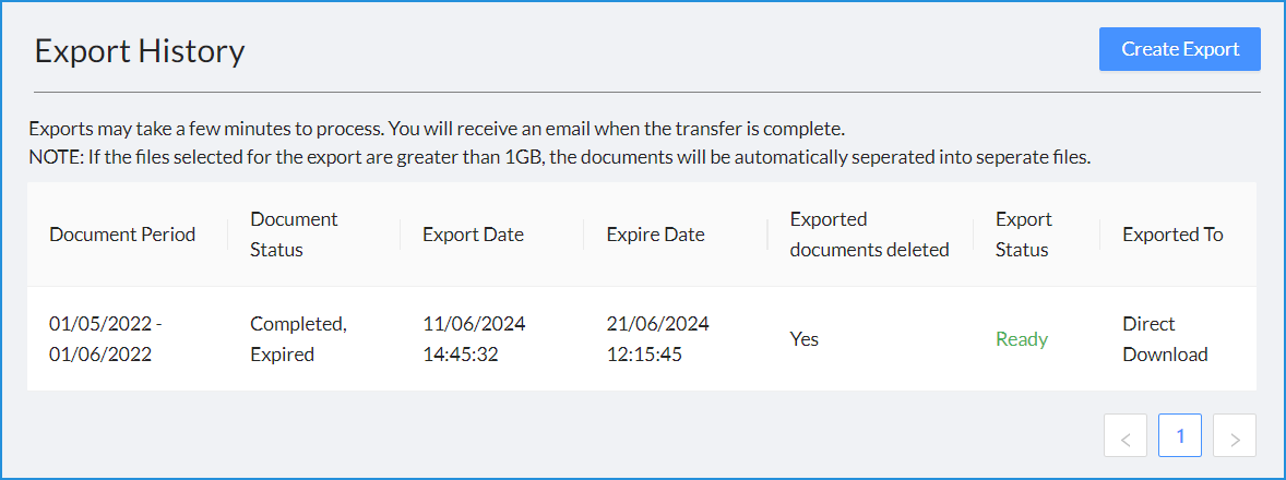 Bulk Export - Signority | Secure eSignature Solutions