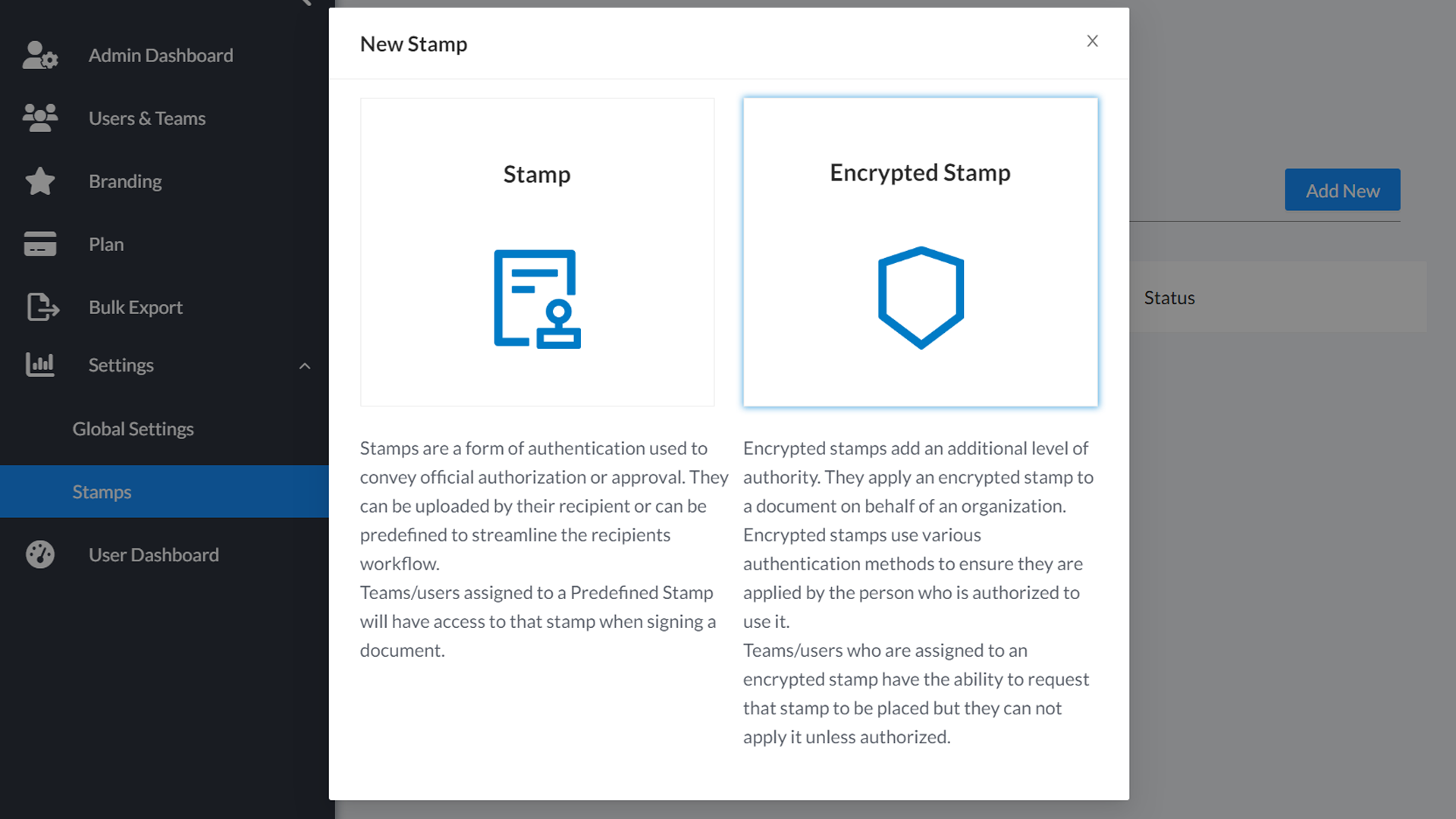 Encrypted Stamps - Signority | Secure eSignature Solutions